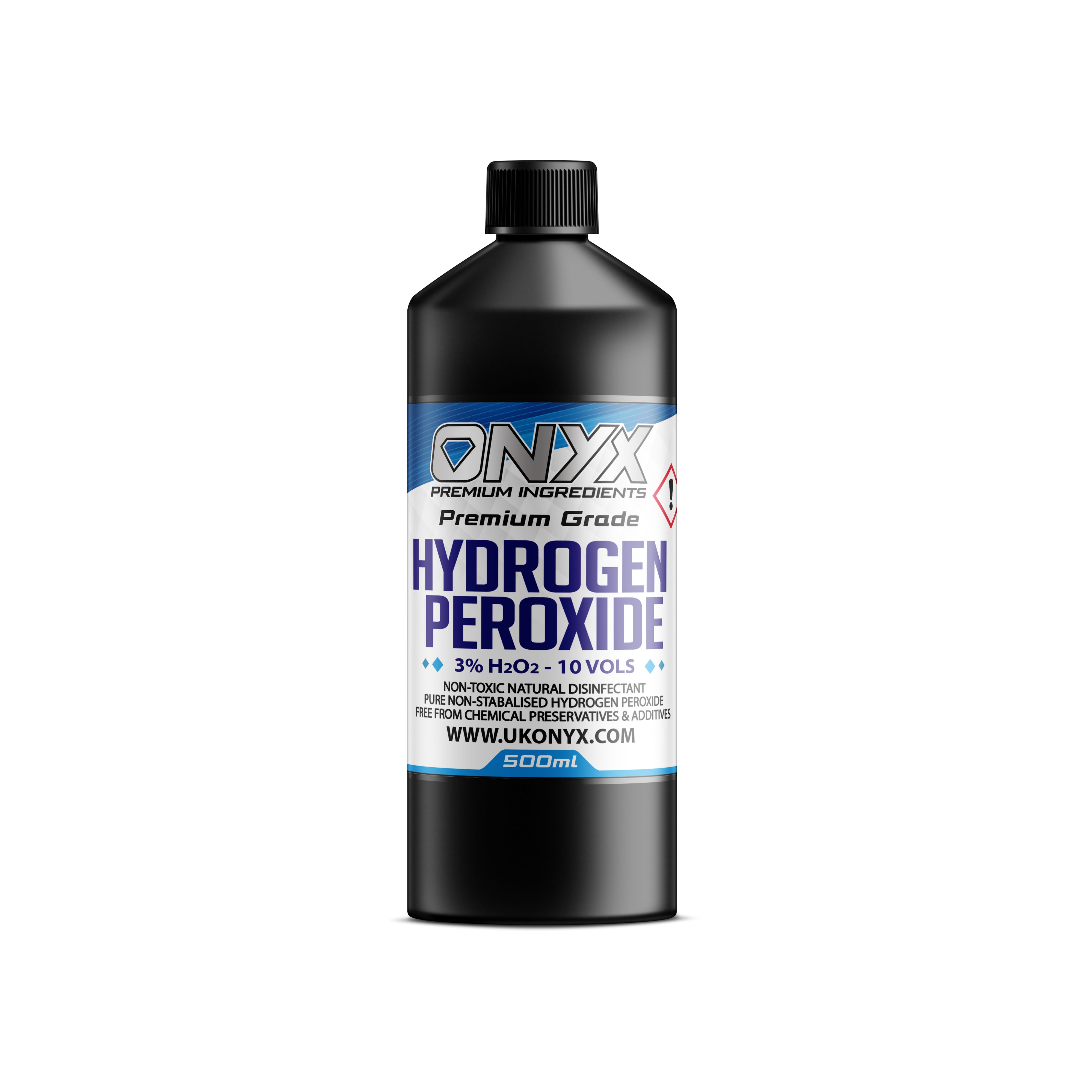 Hydrogen Peroxide 3% Pure Food Grade, 10 Vols Cleaner – ONYX